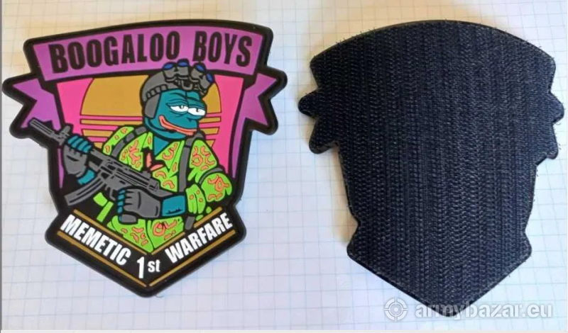 Naszywka Morale Patch Boogaloo Boys 1st Memetic